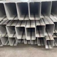 China Welded Stainless Steel Hollow Tube SS304 304L 316 316L Rectangular Pipe Custom Length for sale