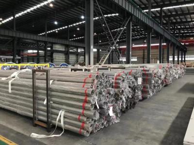 China 20mm Stainless Steel Welded Tube Brushed Finish 316 Grade CE Certified for sale