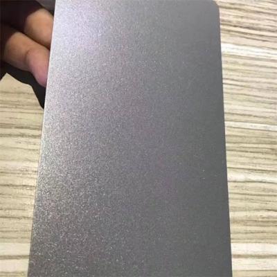 China 304 Stainless Steel Sheet 0.3mm-100mm Sandblasted Surface 1000mm-6000mm Length for sale