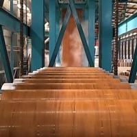 China ASTM A755 CS Type A 0.15mm x 1200mm Wood Grain Prepainted Steel Coil for Building for sale