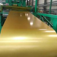 China PPGI 0.7mm x 750mm PE Coated Steel Coils RAL Colors Dry Surface Treatment for sale