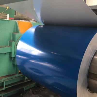China Prepainted Steel Coil 0.8mm x 1000mm RAL5005 RAL1013 Corrosion Resistant for Furniture for sale