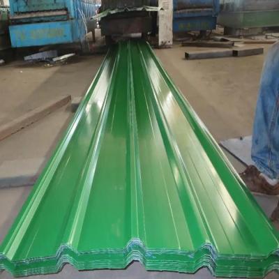 China CGCC 0.3mm T-Shaped Corrugated Roofing Sheet 15mm Wave Height for Industrial Buildings for sale