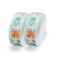 China UV Resistant Printable Tyvek Wristbands Adjustable Size for sale