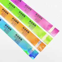 China Tearproof Colored Paper Wristbands Tyvek Printable Customized Logo for sale