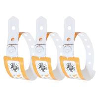 China Elastic And Comfortable L Shape PVC Wristbands For Event/Party/Swimming Pool/Concert/Hospital/Etc for sale