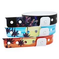 China 15*240mm PVC L Shape Wristbands for Events for sale