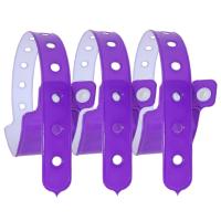 China Customized Irregular Shape Super Soft PVC Wristbands for Decoration for sale