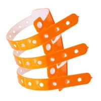 China Customized Irregular Shape Super Soft PVC Wristbands for Decoration for sale