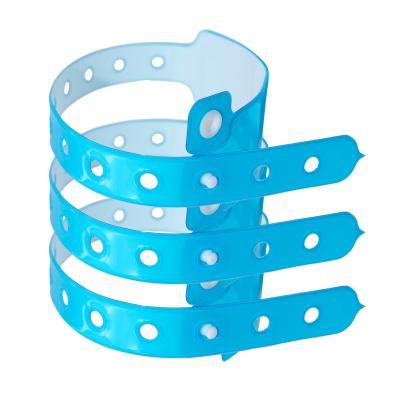 China Security Printed Event Wristbands , Festival Vinyl ID Wristbands for sale