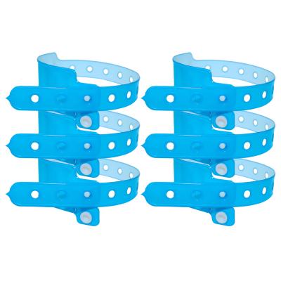 China Customizable Vinyl Event Wristbands Personalised Silk Screen Printing for sale