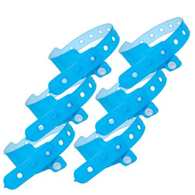 China Customized Paper Event Wristbands Irregular Shape Polished Surface Treatment for sale