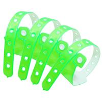 China Secure Printed Vinyl Wristbands for sale
