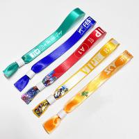 China Safe Woven Cloth Wristbands for sale
