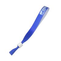 China Embroidery Custom Fabric Festival Wristbands for sale