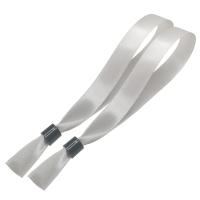 China Comfortable Woven Cloth Wristbands Adjustable Full Color Printed for sale