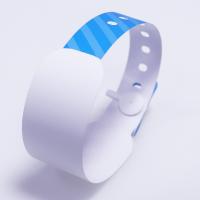 China Pediatric Hospital Patient Wristband Rectangle Identification Bracelet for sale