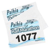 China Tyvek Personalized Bib For Marathon Race Number Participant Recognition for sale