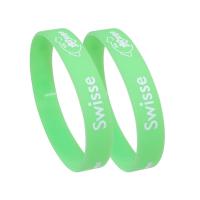 China Soft Personalized Silicone Bands Rubber Bracelets Decorative Eco Friendly for sale