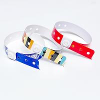 China Custom PVC Wristbands Customized Logo Color Vinyl PVC Promotional Event Activity Bracelet Wristband for sale