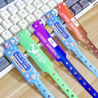China Custom Logo Waterproof PVC Wristbands In Various Colors For Promotions for sale