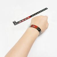 China Custom Logo Waterproof PVC Wristbands In Various Colors For Promotions for sale