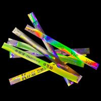 China Customized Event Wristband Shiny Laser Glitter Party Activity Wristband For Adult Kids for sale