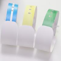China Custom QR Code Hospital Patient Wristband thermo-sensitive paper Waterpfoof Antibacterial For Medical Identification for sale