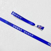 China Factory Custom Logo Woven Cloth Wristbands Gift For Promotion And Events Adjustable Length Woven Wristband for sale