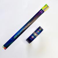 China Customized Event Wristband Shiny Bracelet Laser Glitter Party Activity Wristband For Adult Kids for sale
