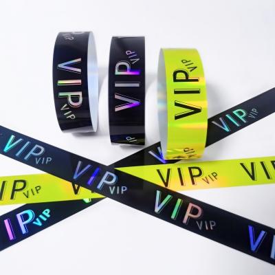 China Factory Waterproof Sweat Resistant Tyvek Event Wristbands Event Party VIP Identification Admission Paper Event Bracelet for sale