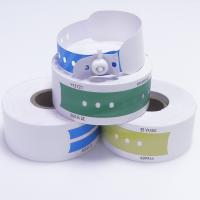 China Wholesale Disposable Hospital Wristbands Patient Identification Inkjet Printed Thermo-Sensitive Paper ID Wristbands for sale