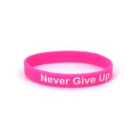 China Silicone Bracelets Custom Match Slogan Watchword Printed Wrist Bands for Festival Promotion Souvenirs for sale