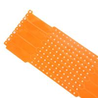 China Manufacturer Disposable Custom Wristband Plastic Vinyl PVC Neon Fluorescent Color Waterproof Event Party Gift Wristband for sale