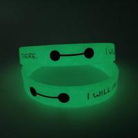 China Factory Custom Silicone Bracelet Festival Activity Party Concert Event Gift Noctilucent Night Glow Silicone Wristbands for sale
