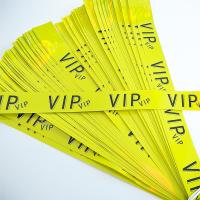China Factory Waterproof Sweat Resistant Tyvek Event Wristband Event Concert VIP Identification Admission Paper Event Bracelet for sale