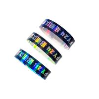 China Event Custom Concert Music Festival Neon Rainbow Shiny Laser Promotional Paper Wristband for sale