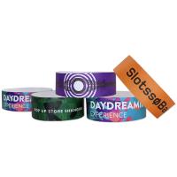 China Adjustable Tyvek Dupont Wristband Activity Barcode Events Paper Event Admission Bracelet for sale