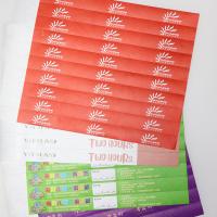 China Tyvek Dupont Paper Wristband Activity Barcode Events Paper Event Admission Bracelet for sale