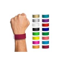 China Custom Tyvek Event Wristbands Barcode Number Waterproof Event Party Identification Admission Paper Bracelet Band for sale