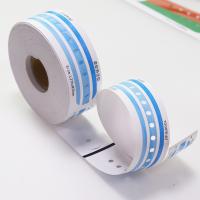 China Wholesale Disposable Hospital Identification Wristbands Blank Inkjet Printed Thermo-Sensitive Patient Paper Wristbands for sale