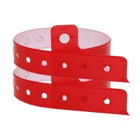 China Factory Disposable Customizable Wristband Neon Multi Color Plastic Vinyl PVC Waterproof Event Gift Wristband for sale