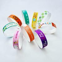 China Custom Tyvek Dupont Paper Wristband Activity Events Paper Event Admission Wristbands for sale