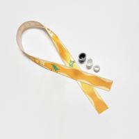 China Custom Pattern Polyester Woven Cloth Wristbands Concert Promotion Events Gift Adjustable Length for sale