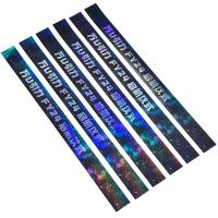 China Factory Wholesale Paper Wrist Bands Event Custom Concert Neon Rainbow Shiny Laser Promotional Gift Paper Wristband for sale