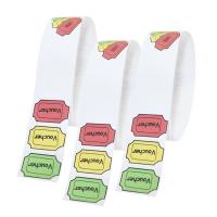 China Waterproof Tyvek Event Wristbands Sweat Resistant Scan The Barcode Paper Event Bracelet for sale