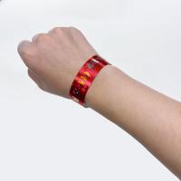 China Adjustable Laser Paper Wristband for Party/Events/Festival/Concert Customized Design for sale