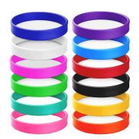 China Customized Silicone Wristbands Festival For Advertising Silicone Bracelet Promotional Business Event Wristbands for sale