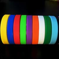 China Customized Silicone Wristbands Festival For Advertising Silicone Bracelet Promotional Business Event Wristbands for sale