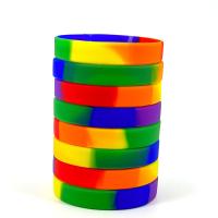 China Customized Colorful Silicone Wristbands Merry Christmas For Advertising Promotional Business Event Wristbands for sale